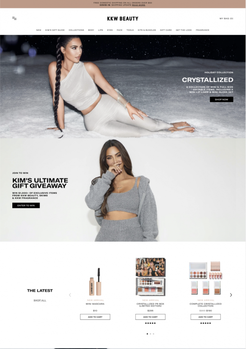 Top 50 Beauty & Cosmetics Websites Built on Shopify