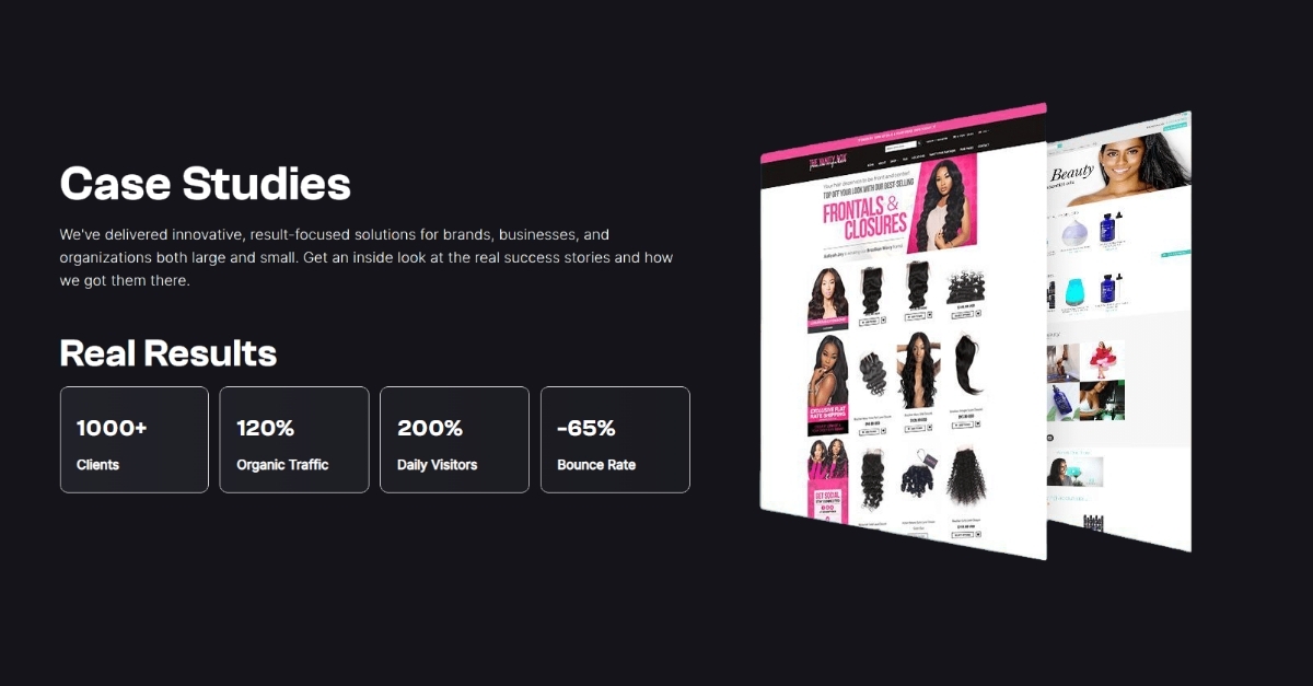 Website Design & Marketing Case Studies | Expert Village Media Technologies