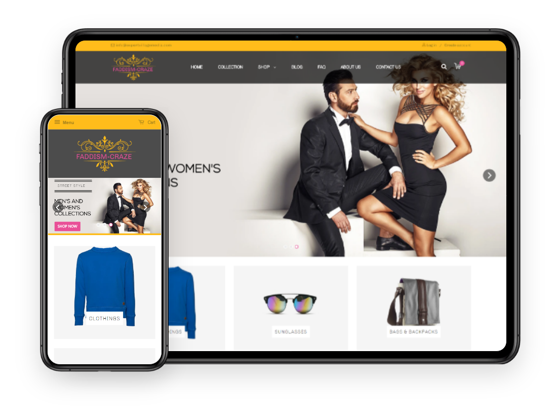 Best Free Shopify Themes - 100% Free Premium Shopify Theme Store by EVM